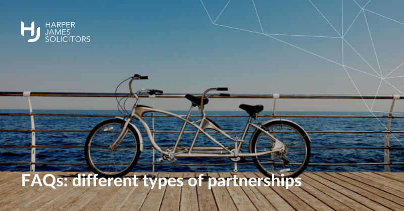 FAQs: different types of partnerships - Harper James
