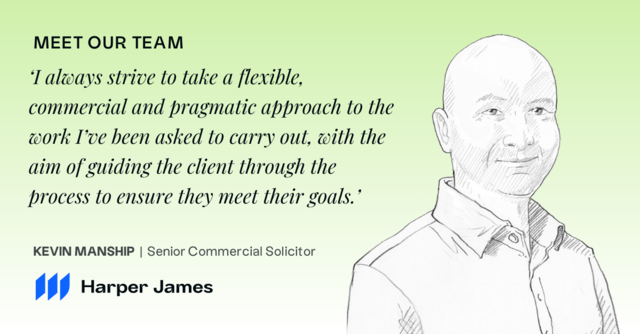 Spotlight on our solicitors - meet Kevin Manship | Harper James