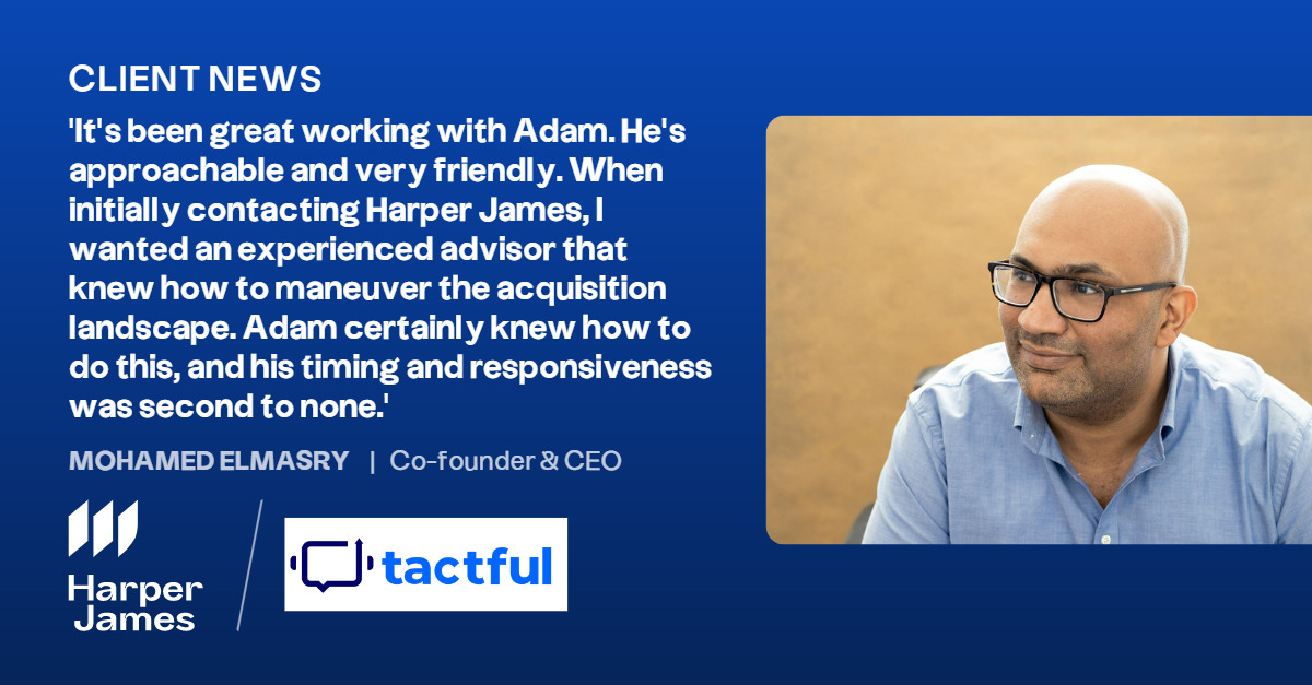 Supporting Tactful AI with their acquisition strategy