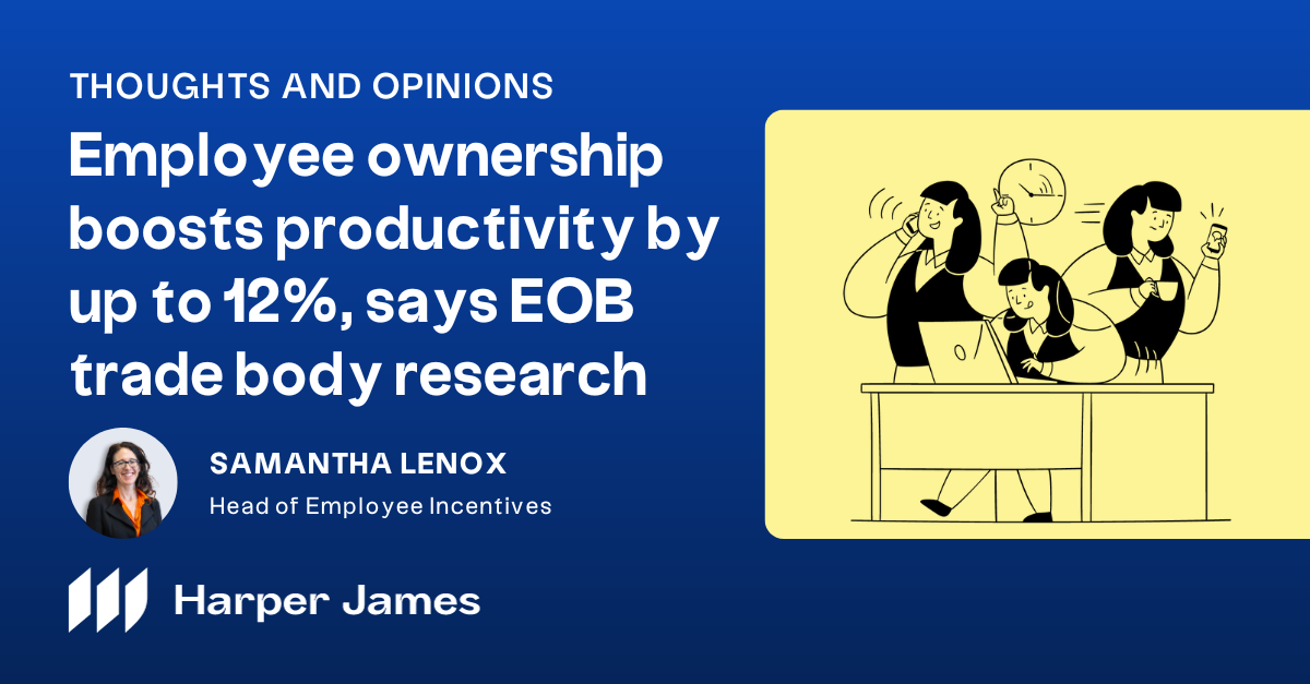 Employee ownership boosts productivity by up to 12% | EOB report